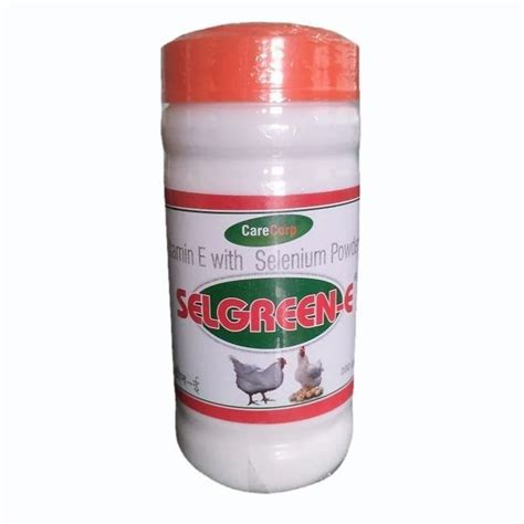 Selgreen E Vitamin E Selenium Powder Packaging Size 200g