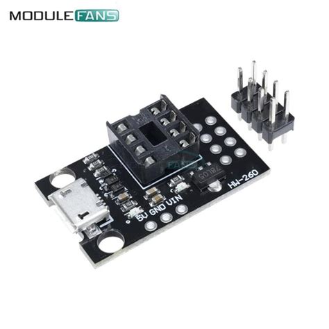 【mary dai store】pluggable development bare for attiny45 attiny85 programming editor micro usb