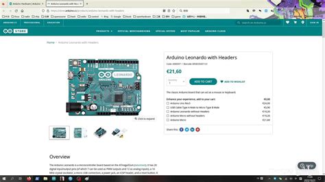 可能是最畅销的arduino开发板，arduino Leonardo硬件解析 哔哩哔哩