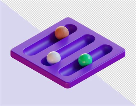 Premium Psd 3d Blocks Logic Game Toy