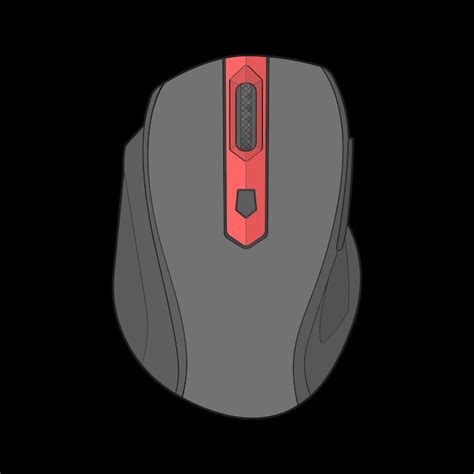 Premium Vector Coloring Of Computer Mouse Outline Drawing Vector Computer Mouse In A Sketch