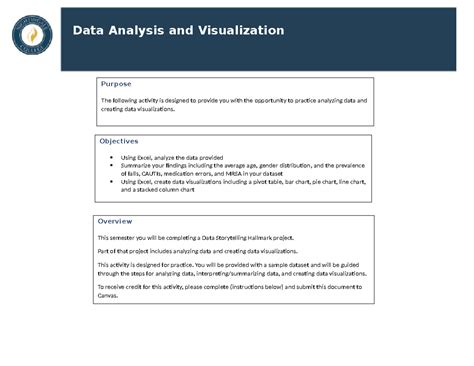 Data Analysis And Visualization Activity Kv Excel Practice Guide Studocu
