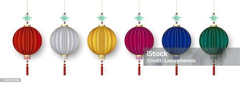 랜 턴 중국 휴가 벡터 일러스트 레이 션 디자인의 집합입니다 0명에 대한 스톡 벡터 아트 및 기타 이미지 0명 개체 그룹 고전 양식 Istock