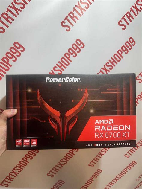 PowerColor Radeon RX 6700 XT Red Devil 12GB Торг Гарантія 10 650 грн Комплектуючі та