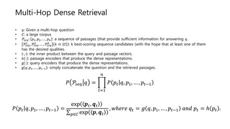 Answering Complex Open Domain Questions With Multi Hop Dense Retrieval Pptx