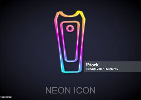 검은 색 배경에 격리 빛나는 네일 커터 아이콘 손톱깎이 벡터 가장자리에 대한 스톡 벡터 아트 및 기타 이미지 가장자리 강철 개인 장식품 Istock