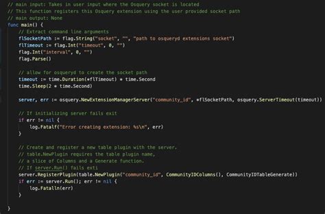 creating my second osquery extension with osquery go holdmybeer