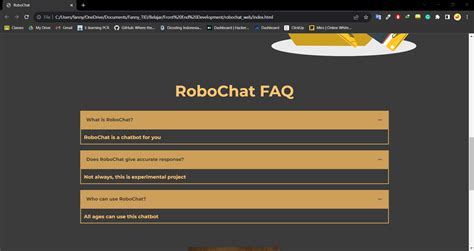 GitHub FannyLim Robochat Belajar Dasar Pemrograman Web Dicoding Web Project