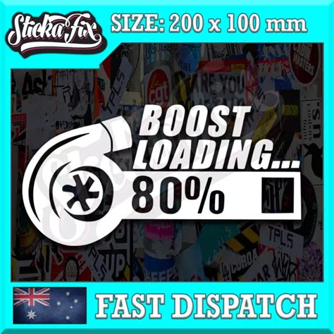 Boost Loading 80 4x4 Car Vinyl Sticker Funny Decal 4wd Van Truck Eur 5 03 Picclick Fr