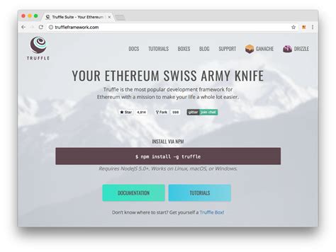 the truffle framework discover ethereum and solidity ludu