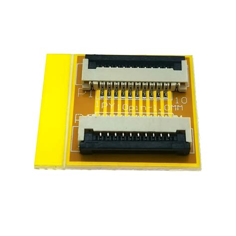 10 Pin 1 0mm Fpc Ffc Pcb 32 Pin Connector Socket Adapter Board With 10p Flat Cable Extension For