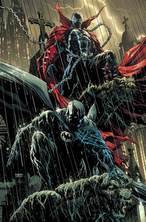 Batman Spawn 2023 Jason Fabok Cover