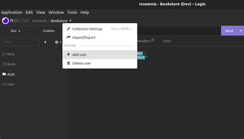 github gabrieljsilva insomnia plugin user picker register a user