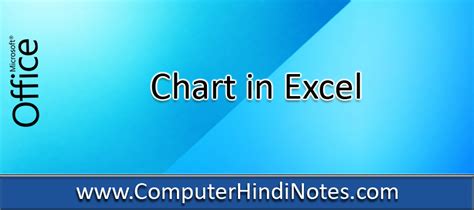 Chart In Excel Computer Hindi Notes