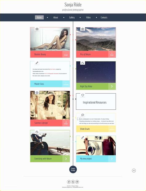 Free Website Template Editor Of Free Html5 Theme For Graphy Site Heritagechristiancollege