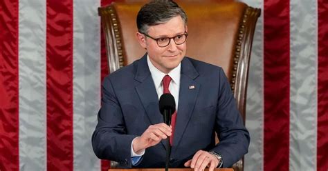 Mike Johnson Addresses House Of Representatives After Winning Speaker