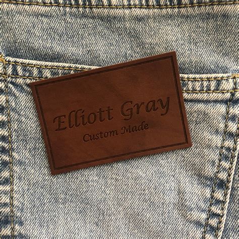 200 Faux Leather Patch Leather Patch Custom Faux Leather Etsy