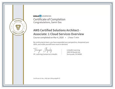 Aws Certified Solutions Architect Associate 1 Cloud Services Overview