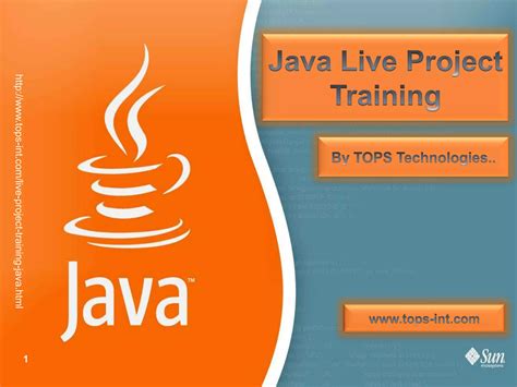 Java Live Project Training Ppt