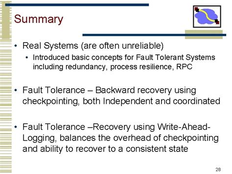 15 440 Distributed Systems Lecture 12 Fault Tolerance