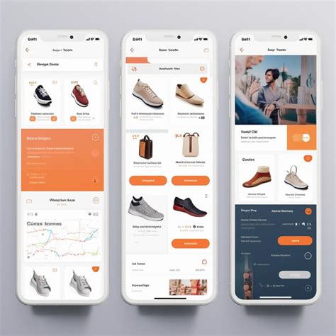 Premium Ai Image Modern Ios Uiux Design App
