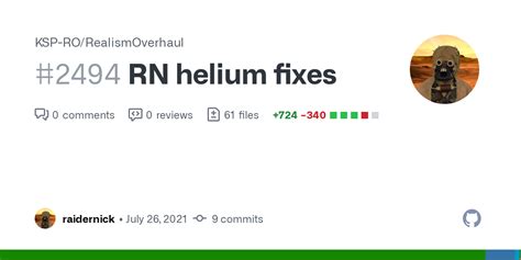 Rn Helium Fixes By Raidernick · Pull Request 2494 · Ksp Ro