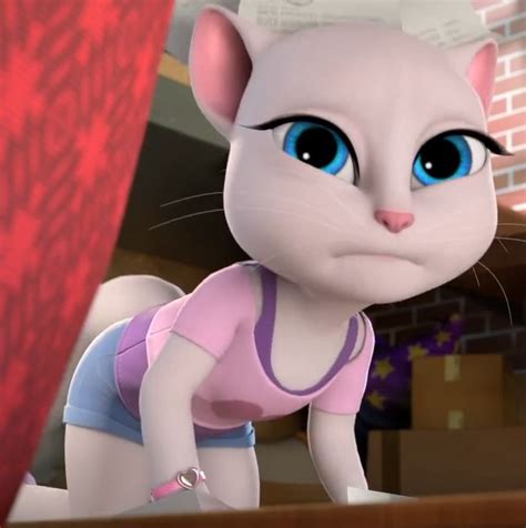 Pin Von Auf Talking Angela And Tom