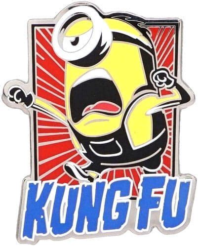 Minion Kung Fu Stuart More Than A Minion Pin Badge Merchoid Australia