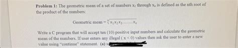 Solved Write Codes With One Using For Loop And One Using Chegg