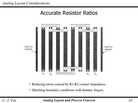 Resistor Matching In Analog Layout At Bernadette Williams Blog