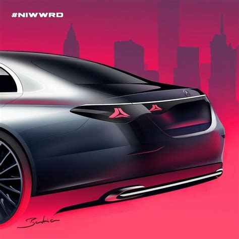 Mercedesbenz E Class Official Design Sketches By Bastianbaudy Niwwrd Eclass