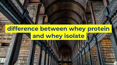 Difference Between Whey Protein And Whey Isolate Sinaumedia