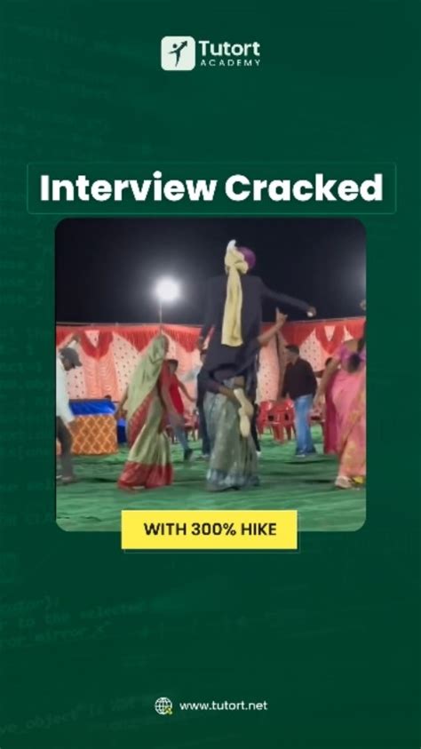 Tutort Academy Crack Your Dream Company Interview With Us Link In The Bio