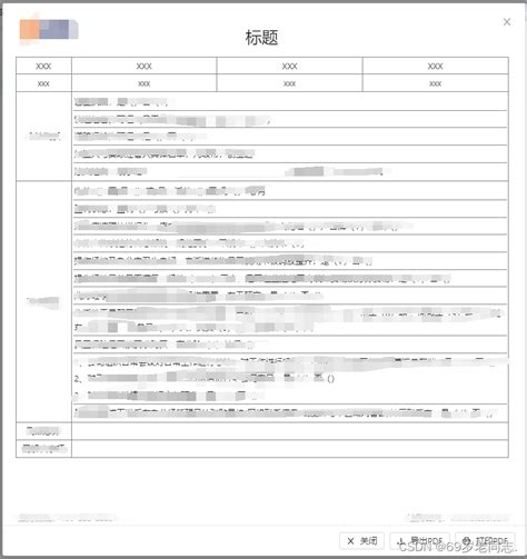 Vue 打印某个区域的html【print Js】vue打印html页面 Csdn博客