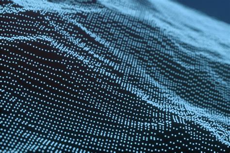 Premium Photo 3d Rendering Flow Dot With Gradient Background