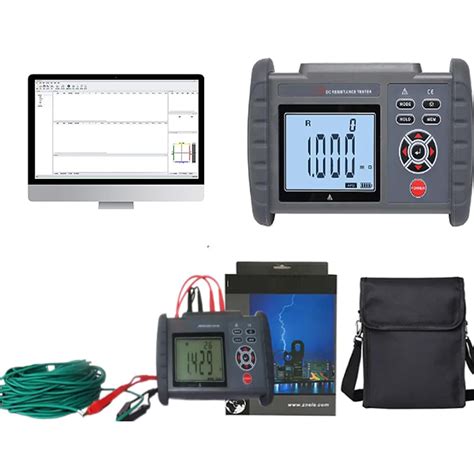 Vtsyiqi Digital Dc Resistance Tester Micro Ohm Meter Milli Ohmmeter Wi