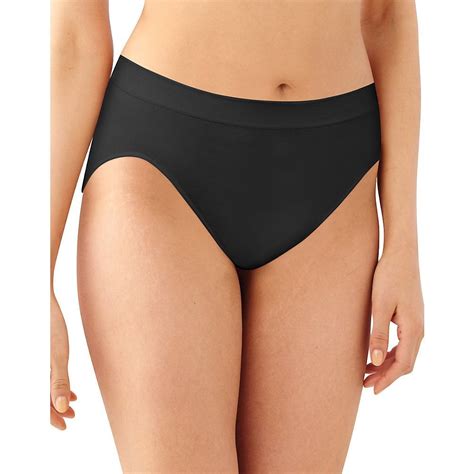 Bali Women`s Comfort Revolution Microfiber Seamless Hi Cut Panty Pack