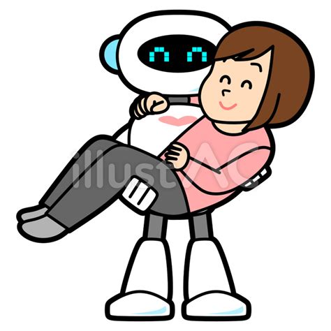 介護ロボットイラスト No 1479442｜無料イラスト・フリー素材なら「イラストac」