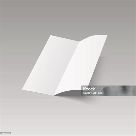 이랑 잡지 저널 책자 엽서 전단 명함 또는 안내 책자를 열었습니다 벡터 일러스트입니다 0명에 대한 스톡 벡터 아트 및 기타