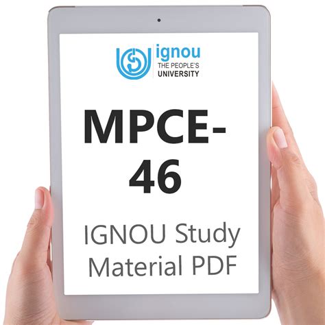 IGNOU MPCE Study Material Textbook Download IGNOU Help Center