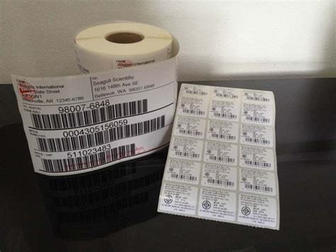 สติกเกอร์บาร์โค้ดสำหรับสินค้าทั่วไป