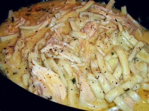 Crock Pot Chicken And Noodles Just A Pinch Recipes