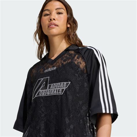 Adidas Originals Lace Jersey Black Adidas Hong Kong