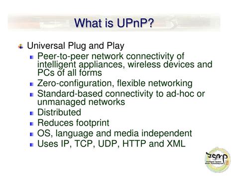 PPT UPnP Technology PowerPoint Presentation Free Download ID 5710081
