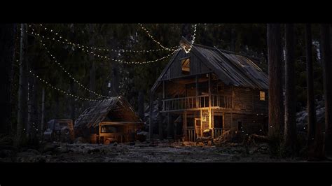 Unreal Engine The Cabin In The Woods Ue5챌린지 Youtube