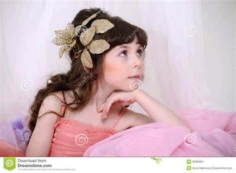 Portrait Princess Stock Image Image Of Adorable Girl