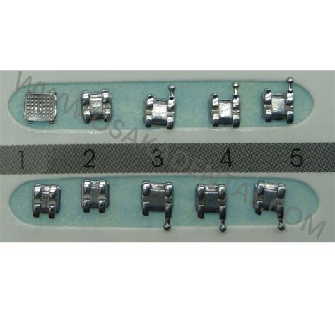 Bracket Edgwise 022 018 3 With Hook Or 345 With Hook Or No Hook Mini