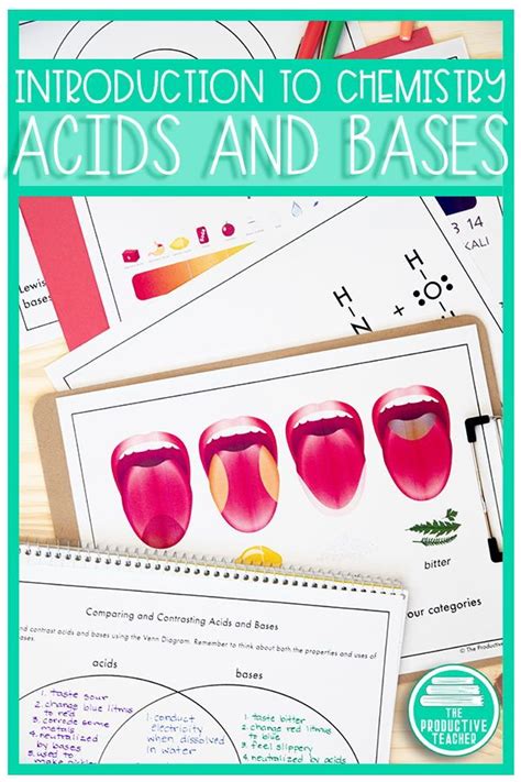 Acids Vs Bases Science Teacher Resources Middle Babe Science Activities Chemistry Activities