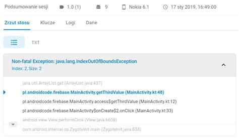 Crashlytics Android Code