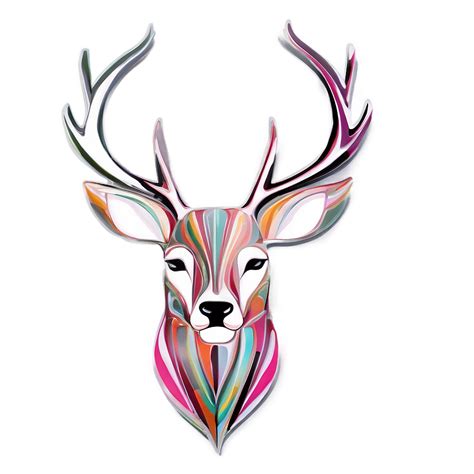 Download Abstract Deer Art Png 05062024